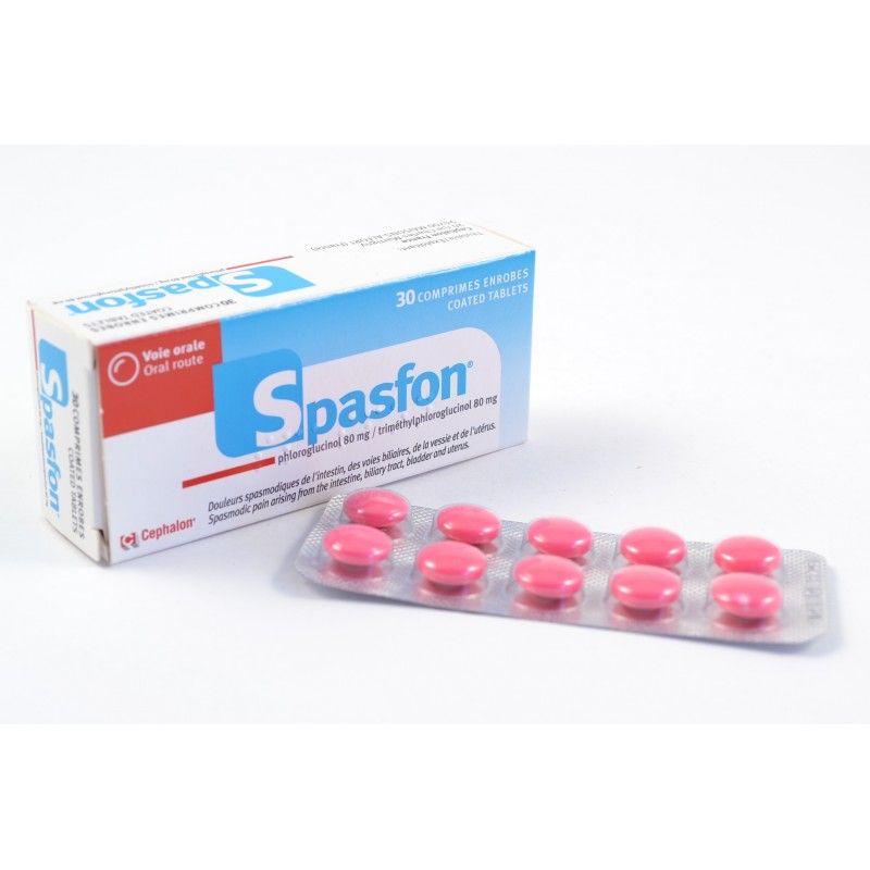SPASFON 80 MG Boite de 30 comprimés enrobés - NotrePharma