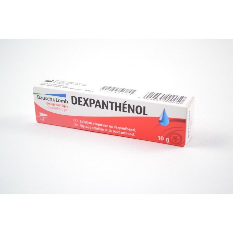 DEXPANTHENOL Gel Ophtalmique Tube de 10 g - NotrePharma