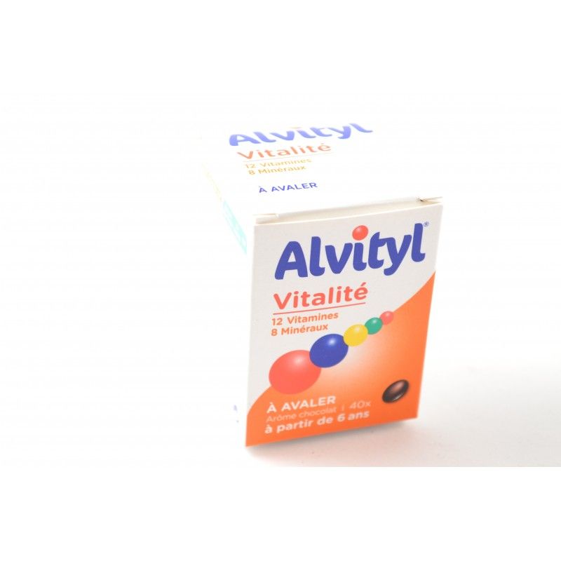 ALVITYL PLUS Vitalité Comprimés enrobés Boite de 40 - NotrePharma