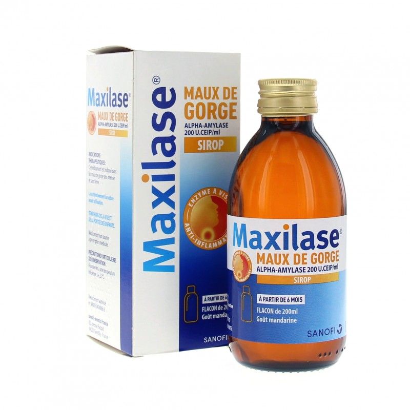 MAXILASE 200 Sirop Flacon de 200 ml